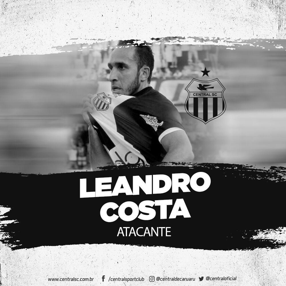 Leandro Costa de volta e mais dois reforços anunciados pelo Central ...